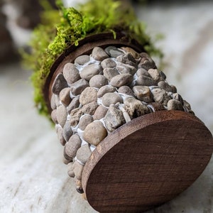 Miniature Stone Cottage Garden Decor. - Etsy