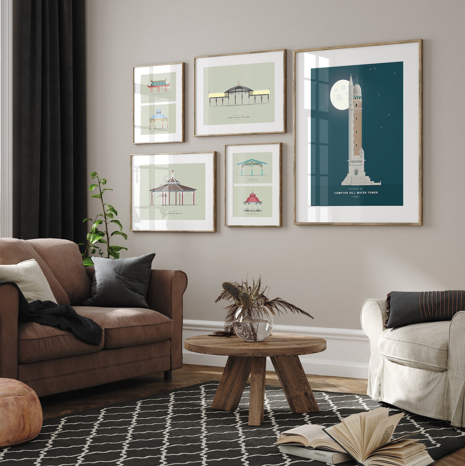 Pope St. Pius V Church Steeple - South Grand - St Louis Print, St Louis ...