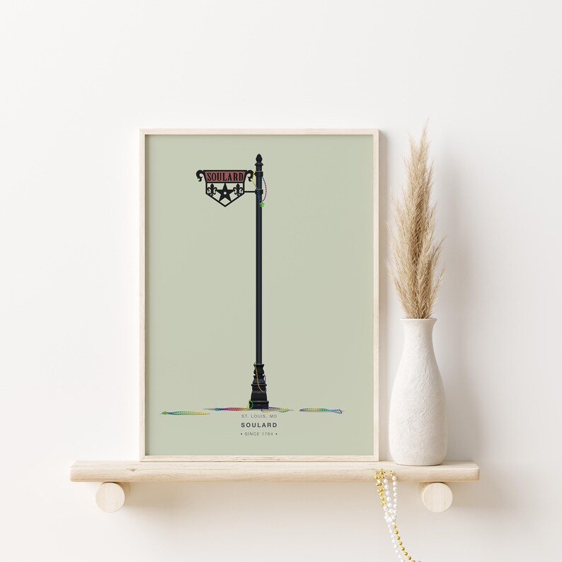 Soulard Sign - St Louis Print, Soulard Neighborhood, St Louis Art, St ...