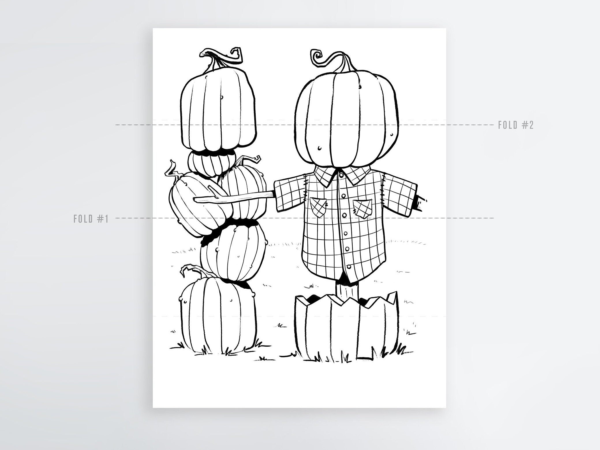 INSTANT DOWNLOAD : Pumpkin Surprise Stacked 01 / Interactive - Etsy
