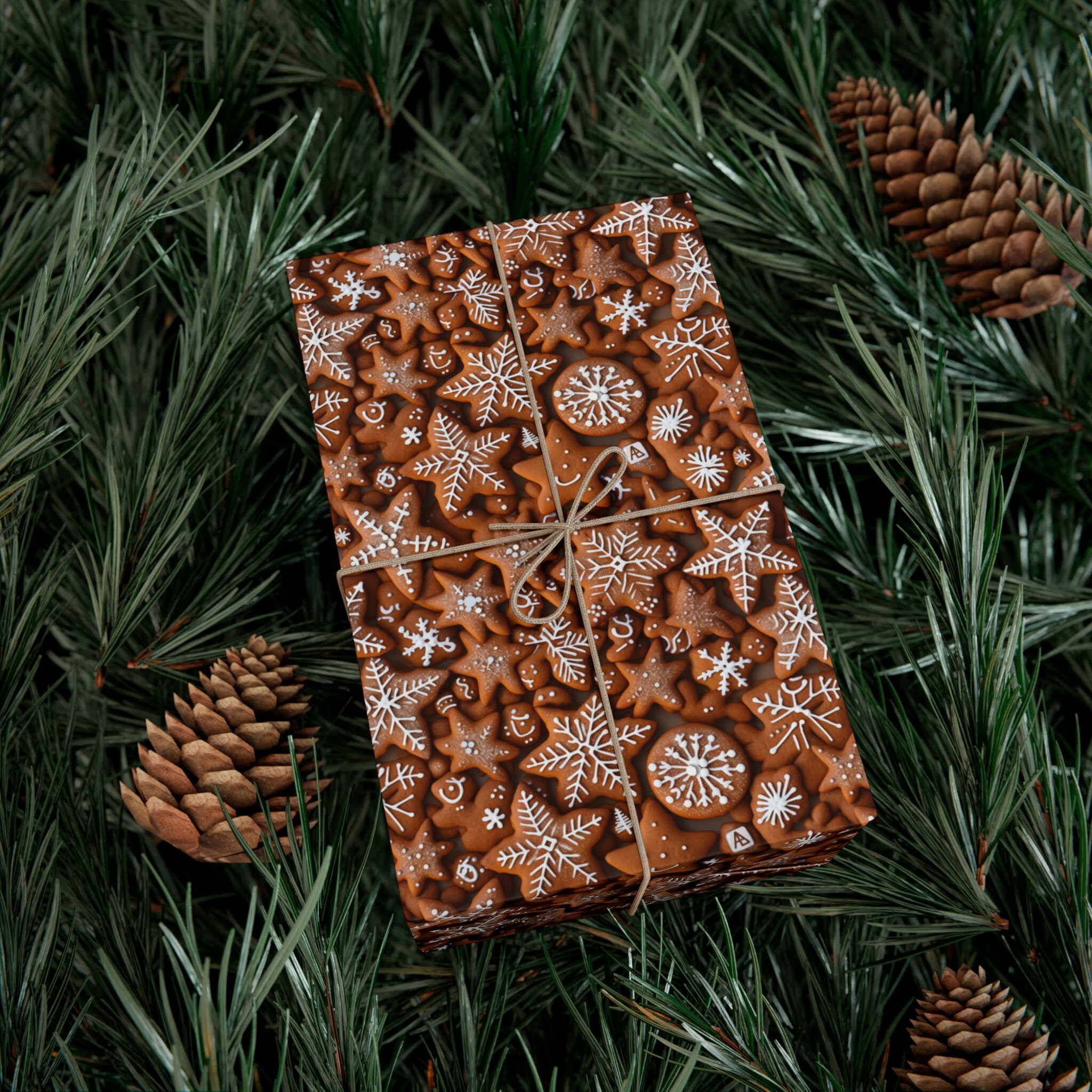 Ginger Bread Cookies Wrapping Paper Christmas Wrapping Paper - Etsy