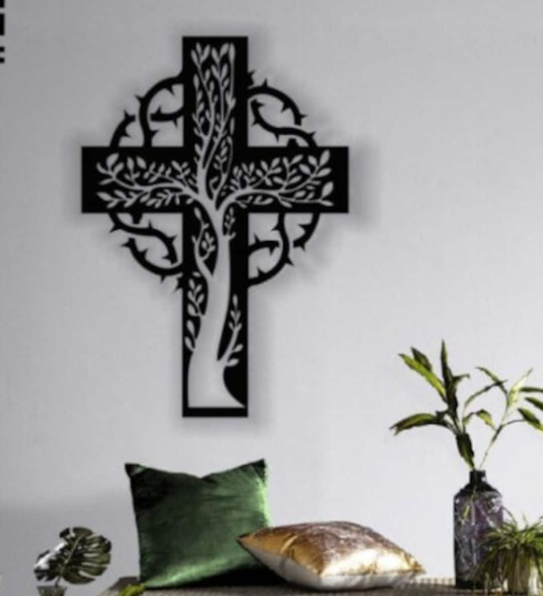 Sign of the Cross Cut Files DXF Cnc,dxf File for Laser,drawing File ...