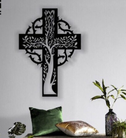 Sign of the Cross Cut Files DXF Cnc,dxf File for Laser,drawing File ...