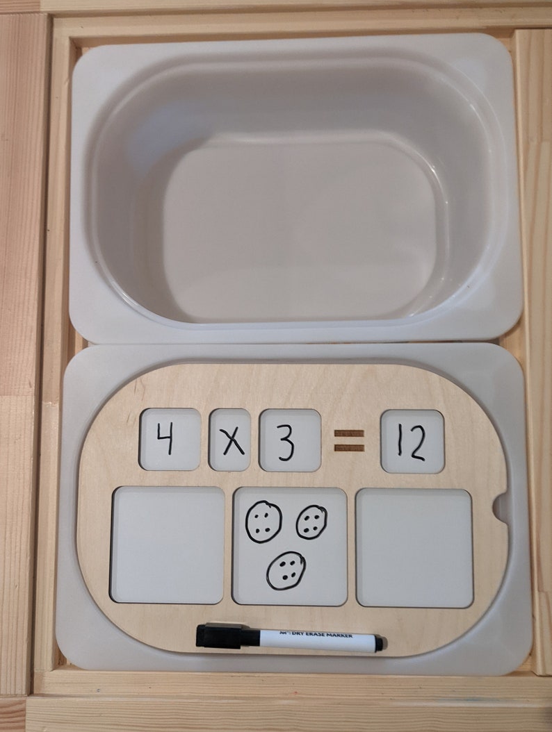 Flisat Addition/math SMALL Insert Ikea Flisat Insert - Etsy