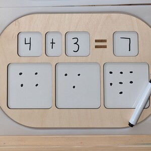 Flisat Addition/math SMALL Insert - Ikea Flisat Insert - Sensory Table ...