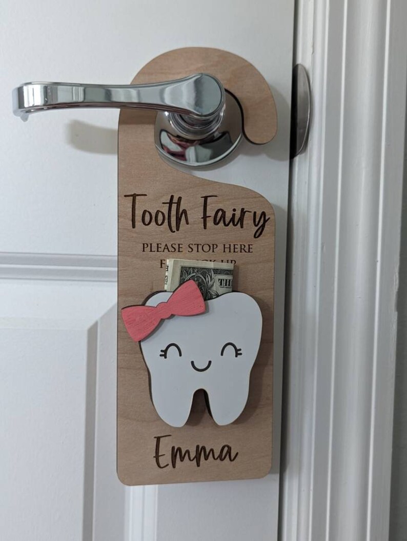 Personalized Tooth Fairy Tooth/money Holder - Etsy