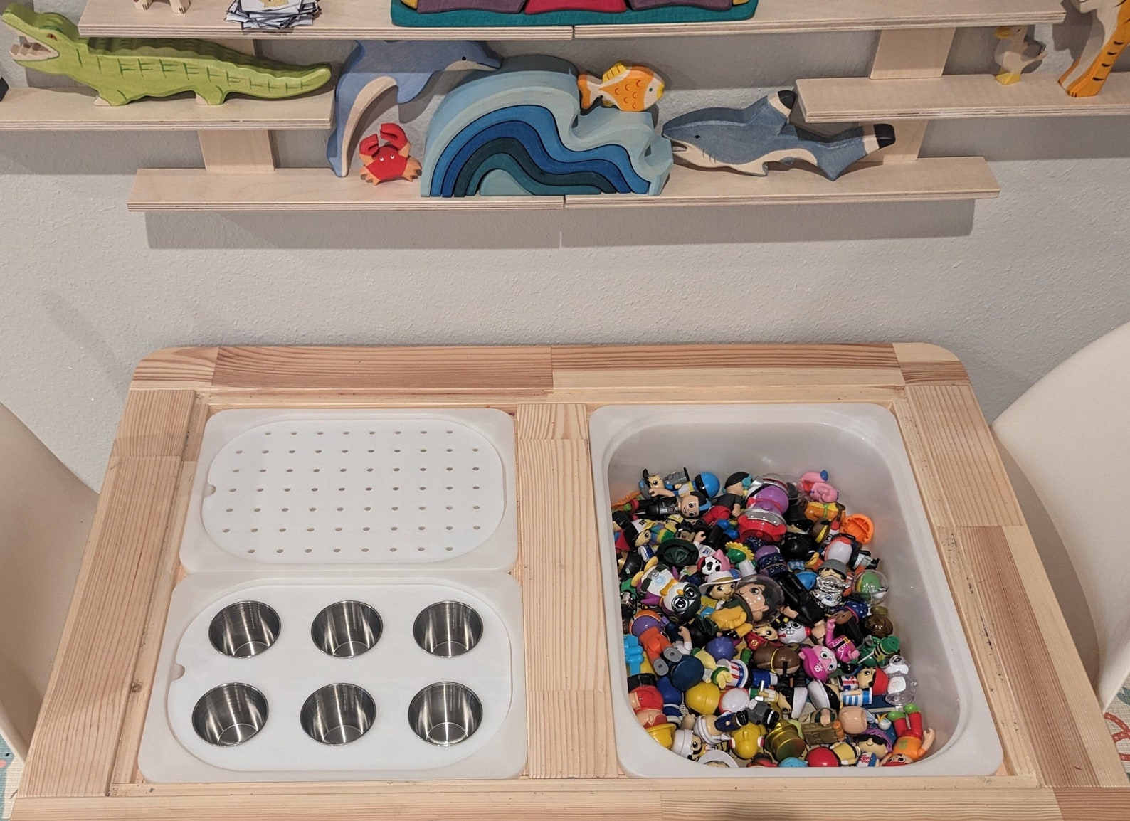 Flisat Sorting Small Insert - Flisat Insert for Trofast Bins - Flisat ...