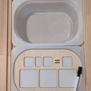 Flisat Addition/math SMALL Insert - Ikea Flisat Insert - Sensory Table ...