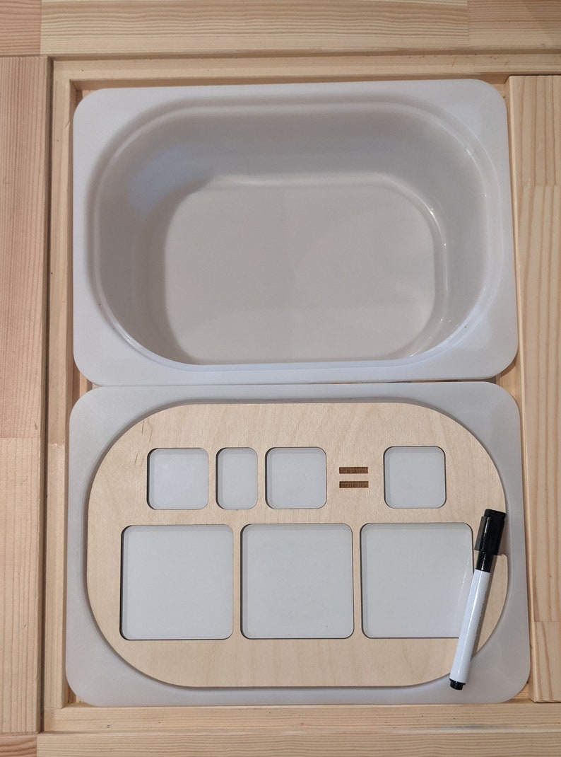 Flisat Addition/math SMALL Insert Ikea Flisat Insert - Etsy