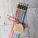 Personalized Affirmation Pencils - Encouragement Pencils - Back to ...