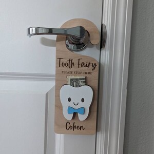 Personalized Tooth Fairy Tooth/money Holder - Etsy