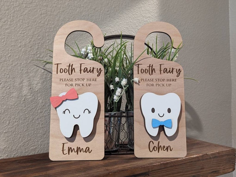 Personalized Tooth Fairy Tooth/money Holder - Etsy
