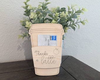 Teacher Appreciation Gift Card Holder, Teacher Gift Card Holder ...