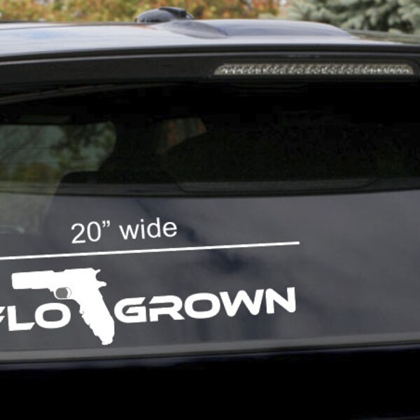Flogrown Decal - Etsy