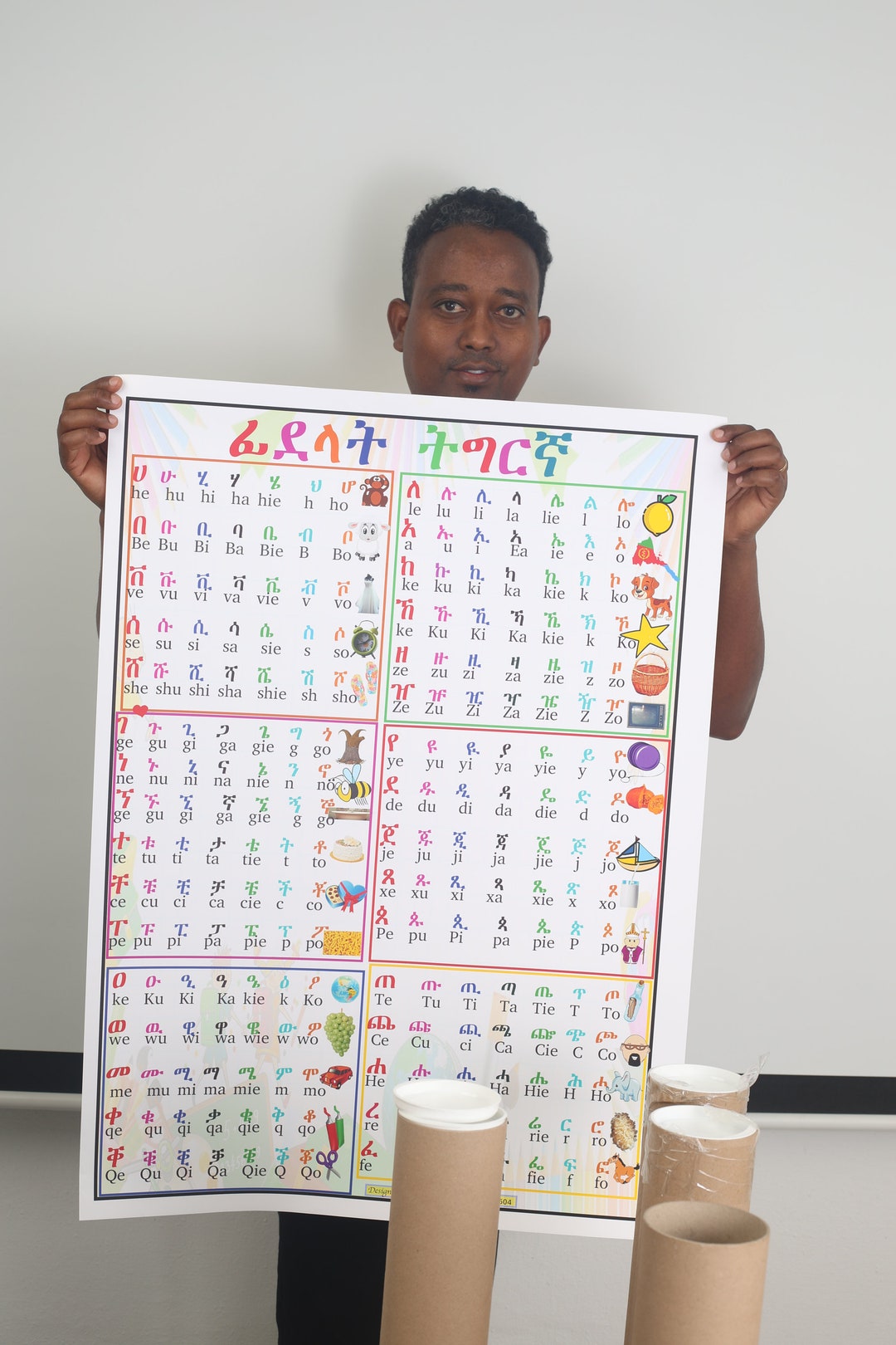 Digital Tigrinya Alphabet Poster/ Downloadable Banner - Etsy