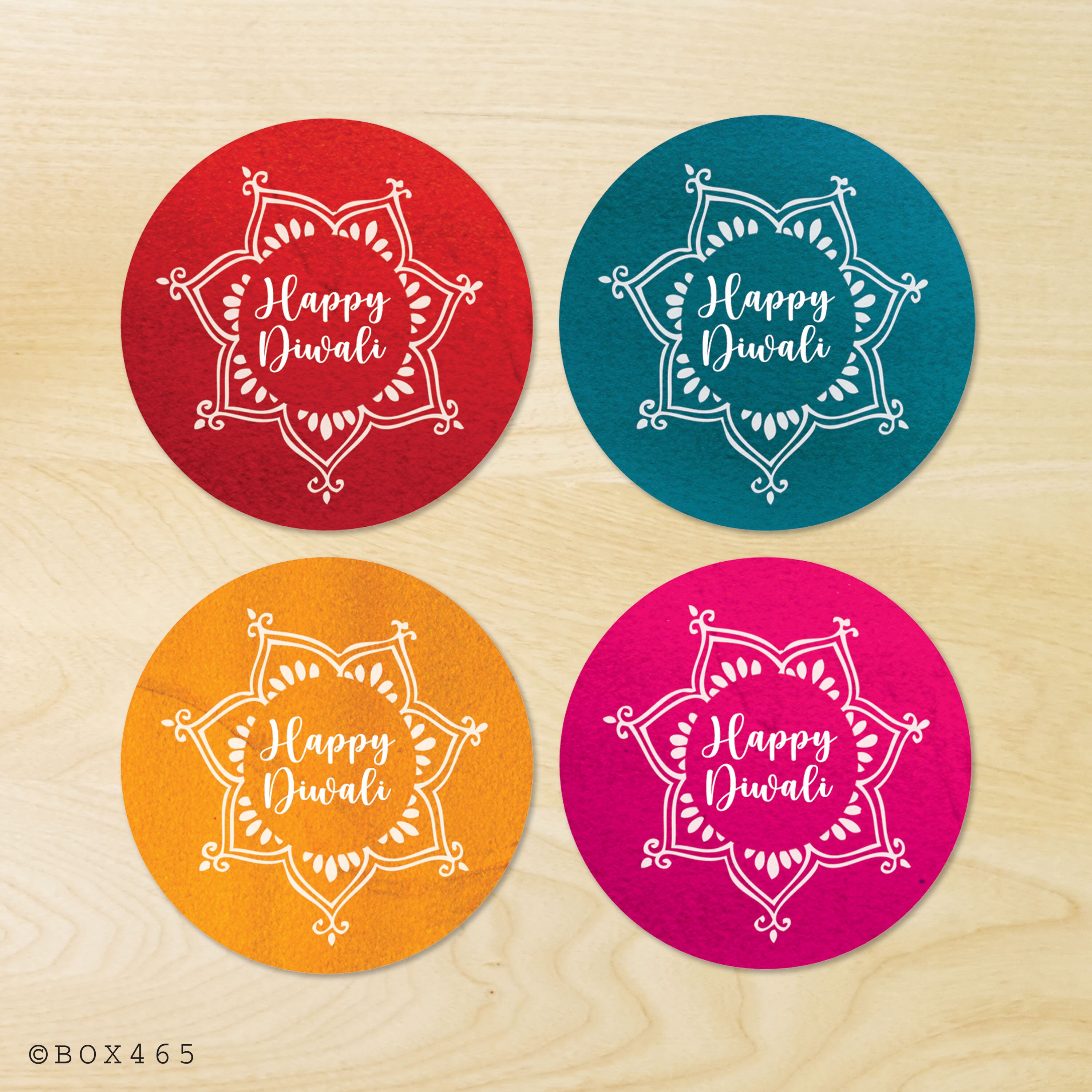 Diwali Themed Round Sticker, Avery Label, Digital Instant Download - Etsy