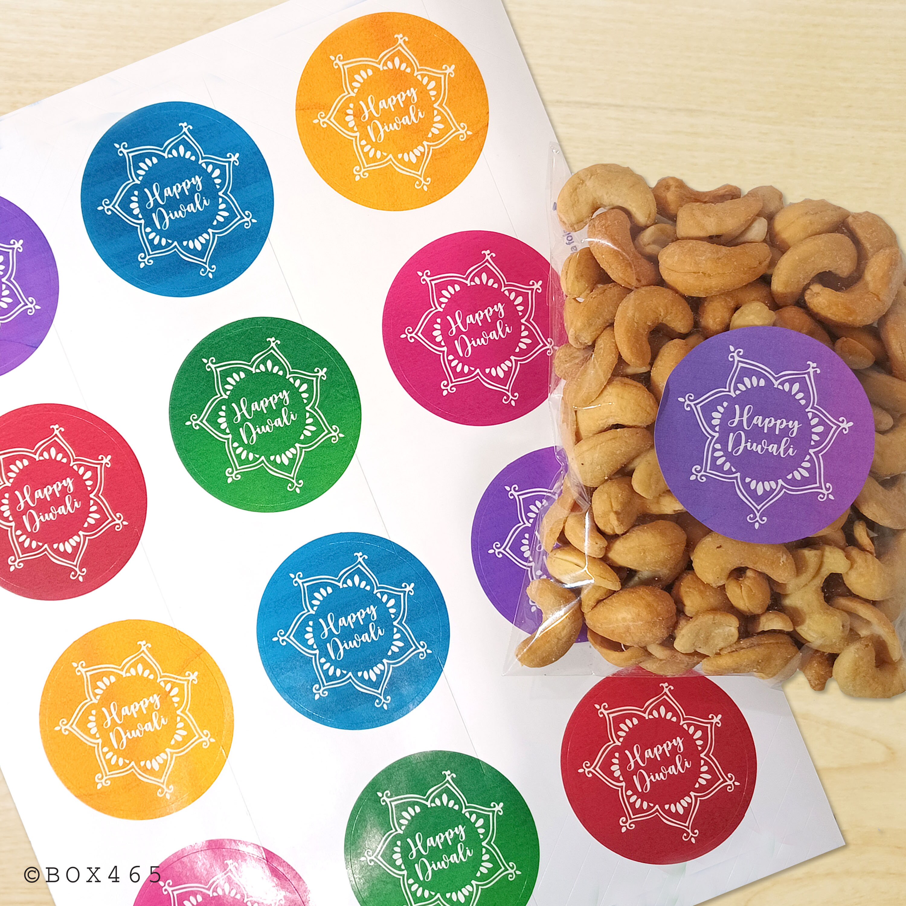 Diwali Themed Round Sticker, Avery Label, Digital Instant Download - Etsy