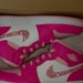 Air Jordan 1 Mid GS 'fierce Pink'. Barbie Pink Sneakers With Crystal ...
