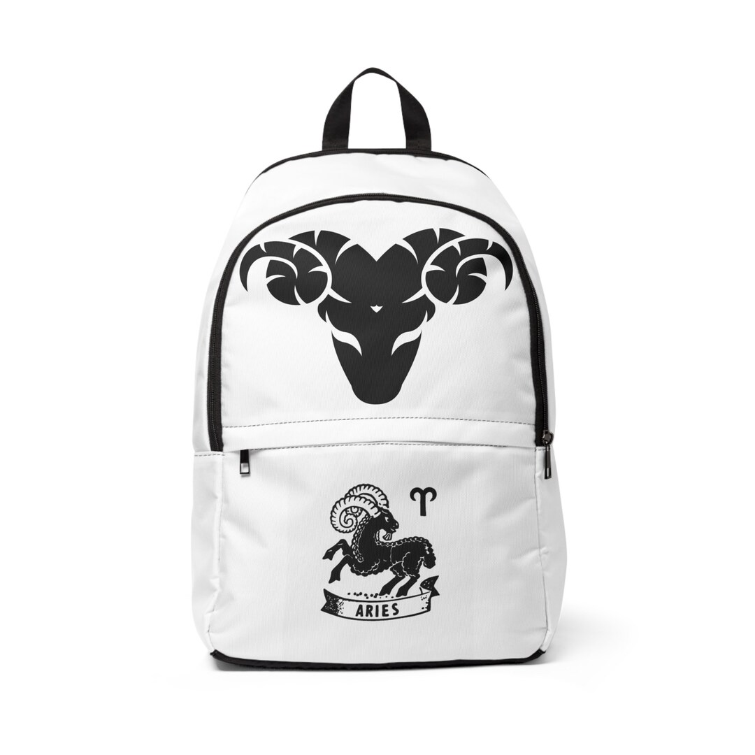 Aries Zodiac, Fabric Backpack - Etsy