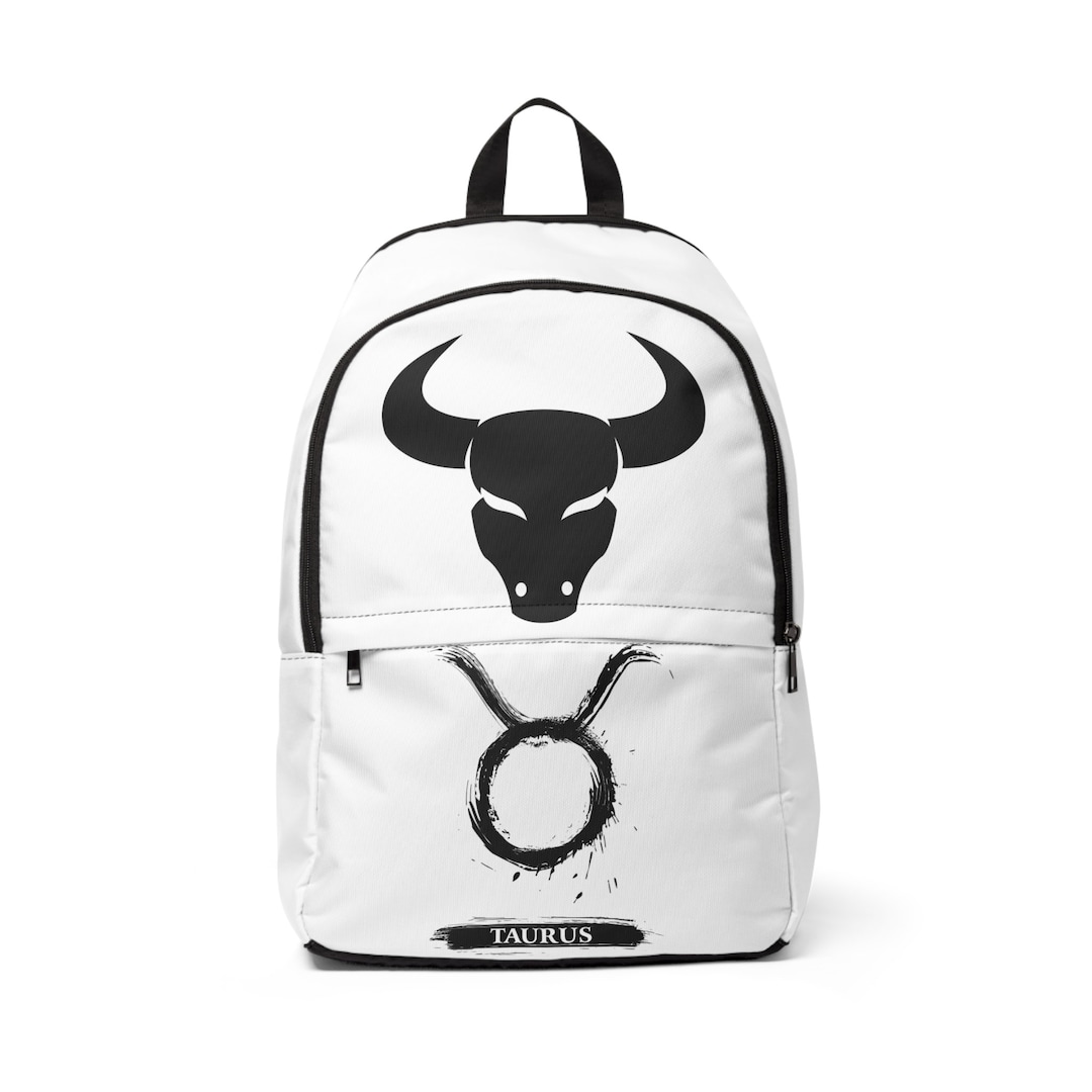 Taurus Zodiac, Fabric Backpack - Etsy
