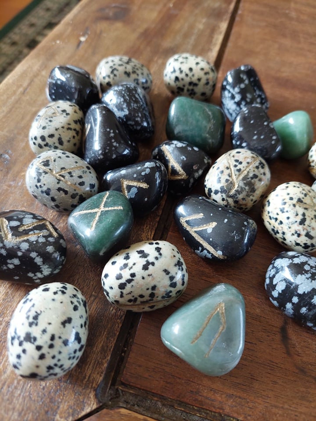 Crystal Runes - Etsy