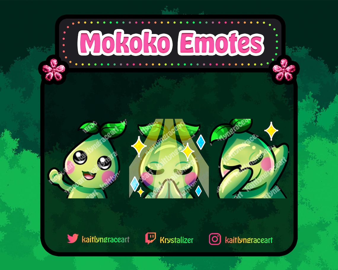 Mokoko Emote Pack / Lost Ark / Twitch Emotes / Discord Sticker / Cute ...