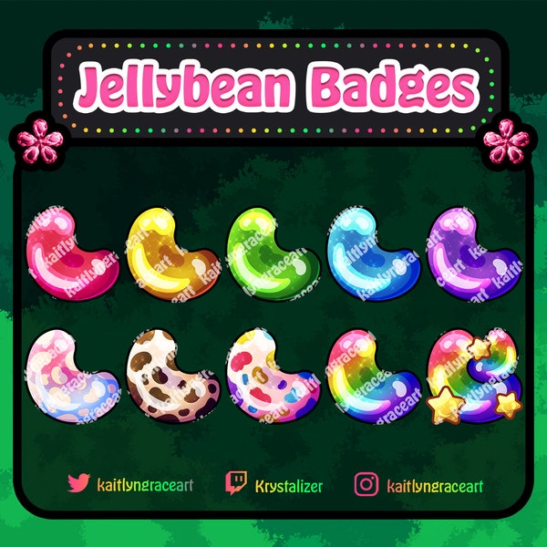 Jelly Bean Streamer - Etsy