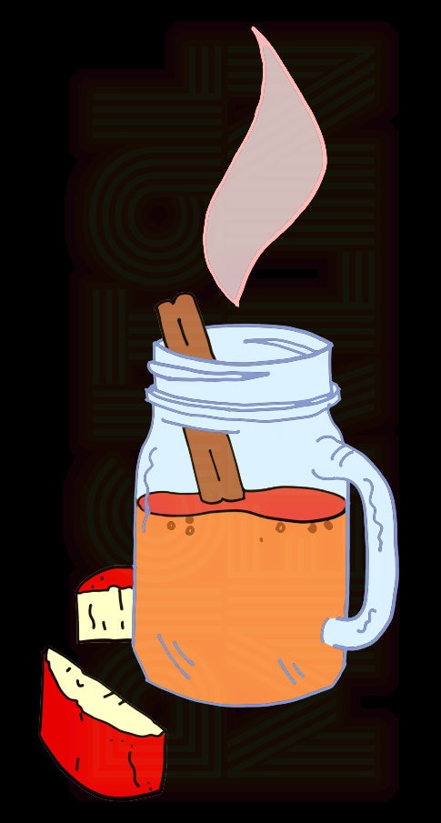 Fall Clip Art: Hot Apple Cider (zip of Png Jpg Svg Png) 2021 ...