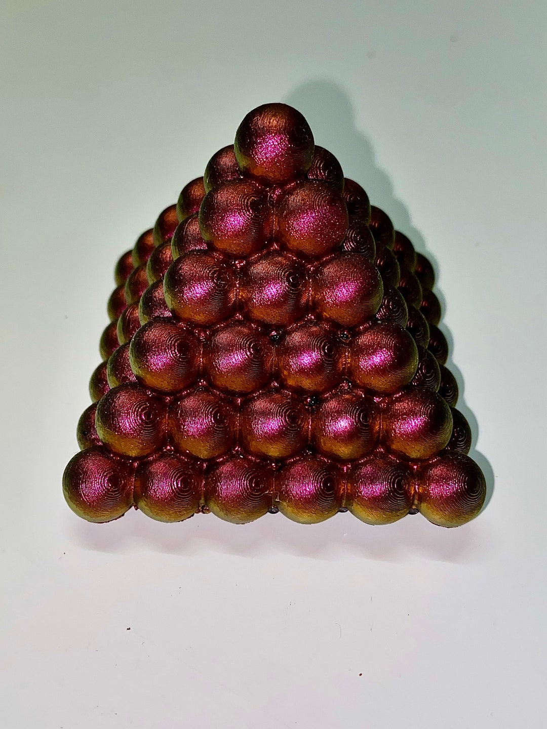 Magic Chameleon Colour Changing Pyramid Orb Decor Fidget Anxiety ...