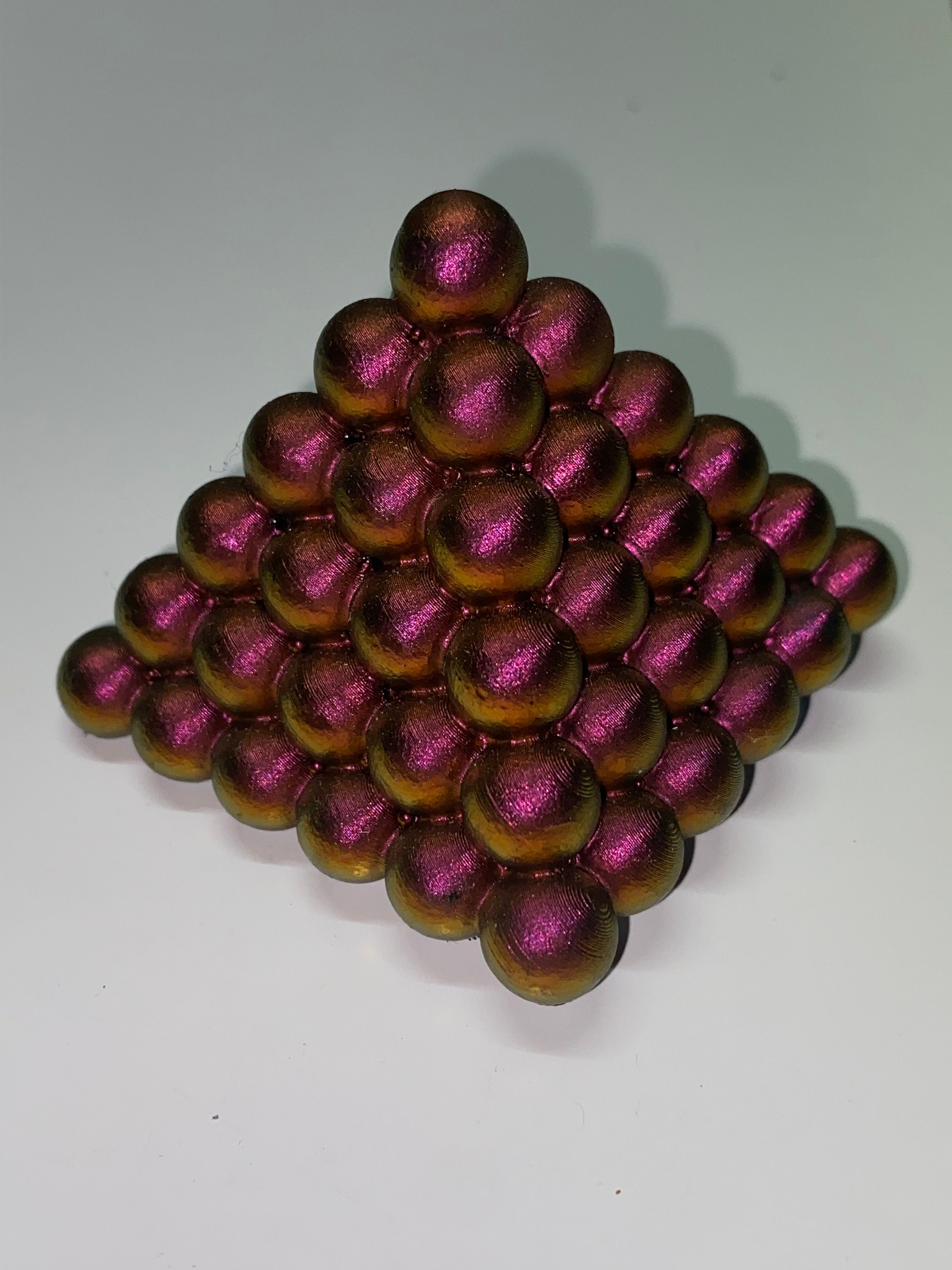 Magic Chameleon Colour Changing Pyramid Orb Decor Fidget - Etsy