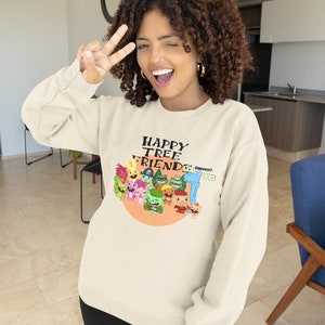 Happy Tree FRIENDS & ANIMATION Lover Funny Horror Cartoon SWEATSHIRT ...