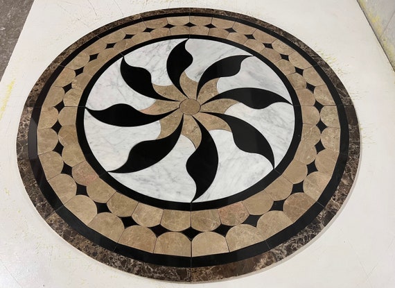 Floor Tile Medallion | Etsy
