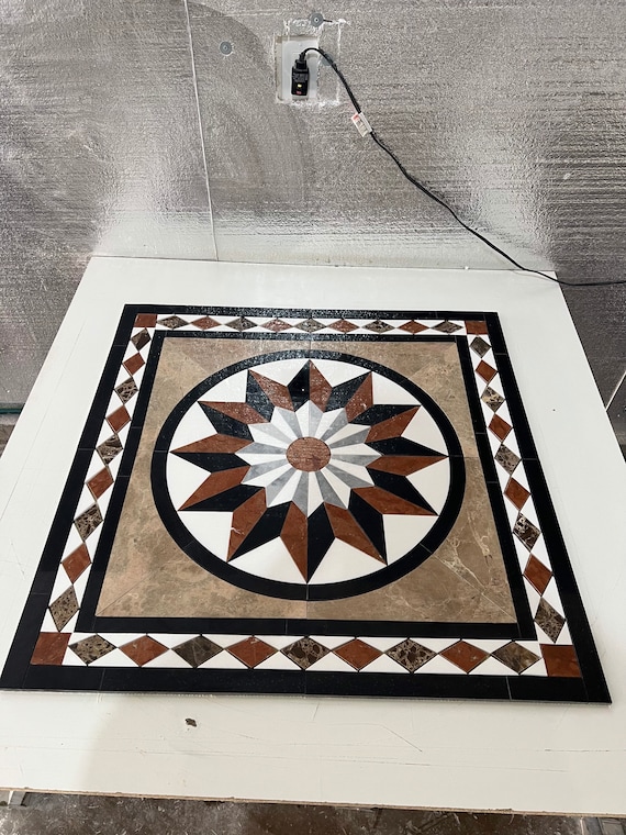 Tile Floor Medallion Designs