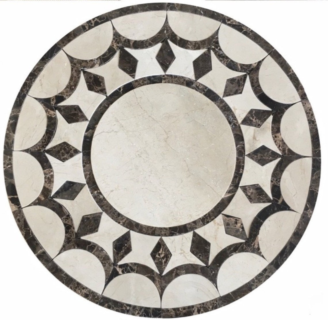 Floor Marble Medallion - Etsy