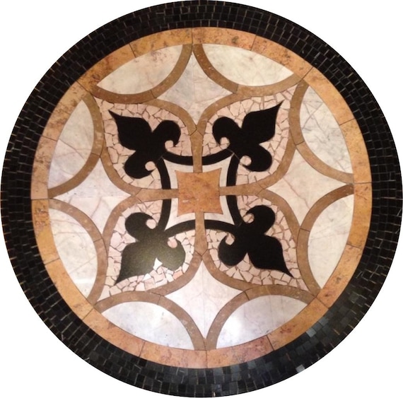 Marble Floor Medallion - Etsy