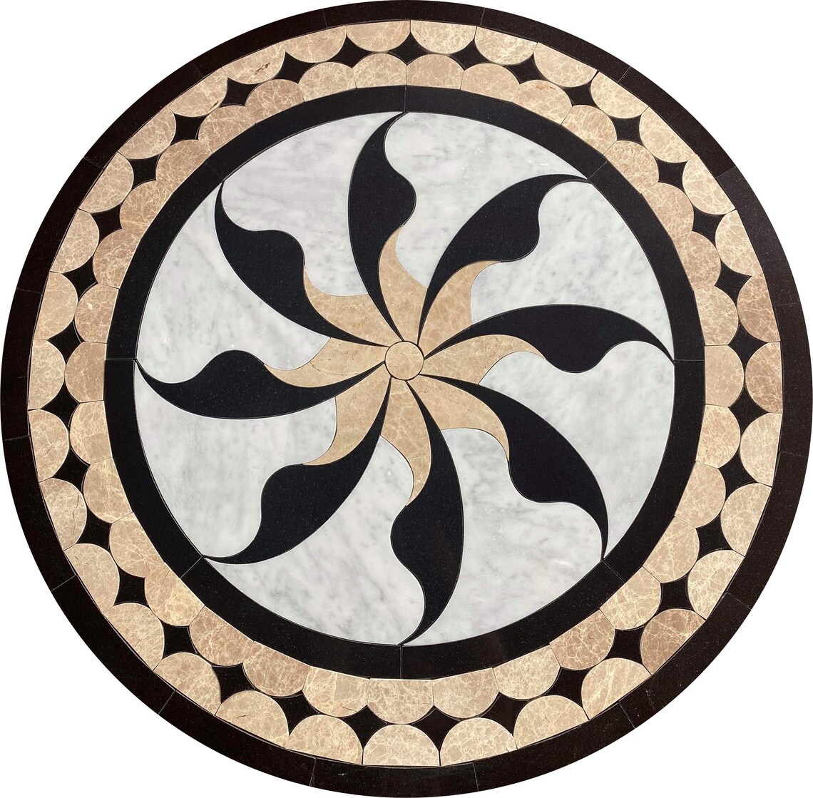 Floor Marble Medallion - Etsy