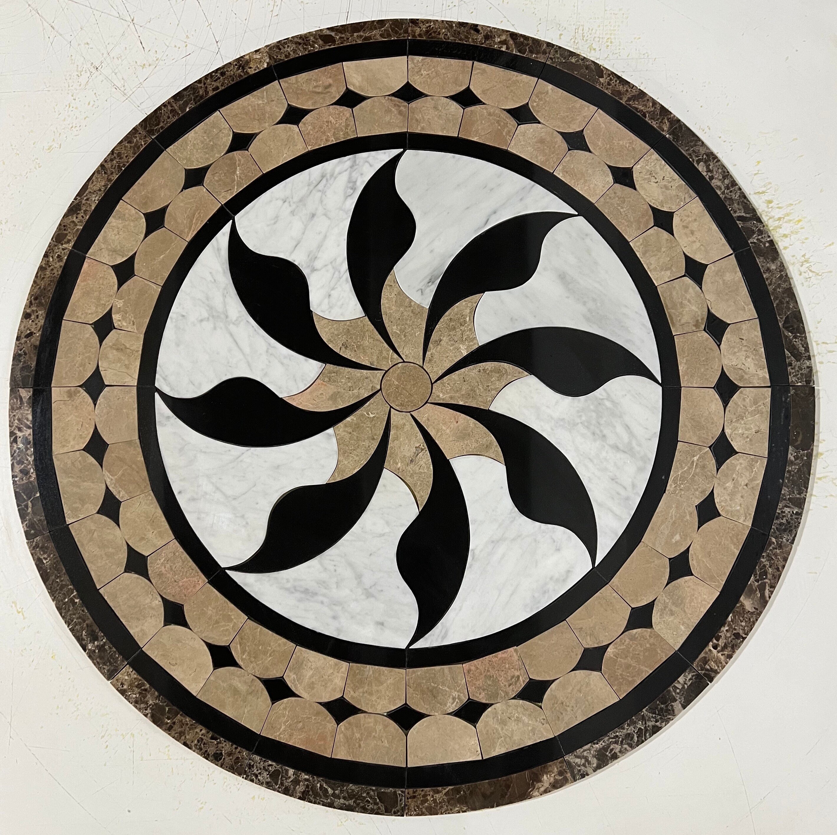 Floor Tile Medallion - Etsy