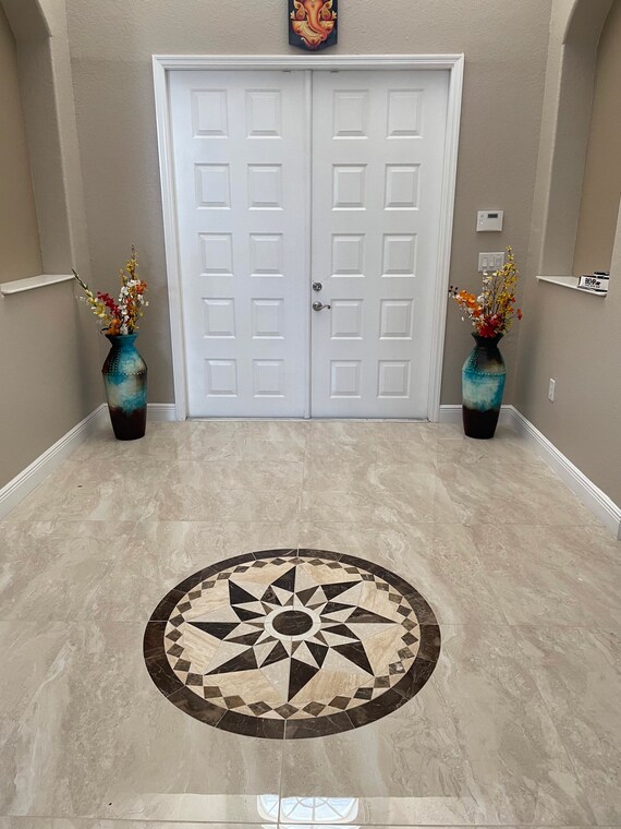 Floor Marble Medallion - Etsy