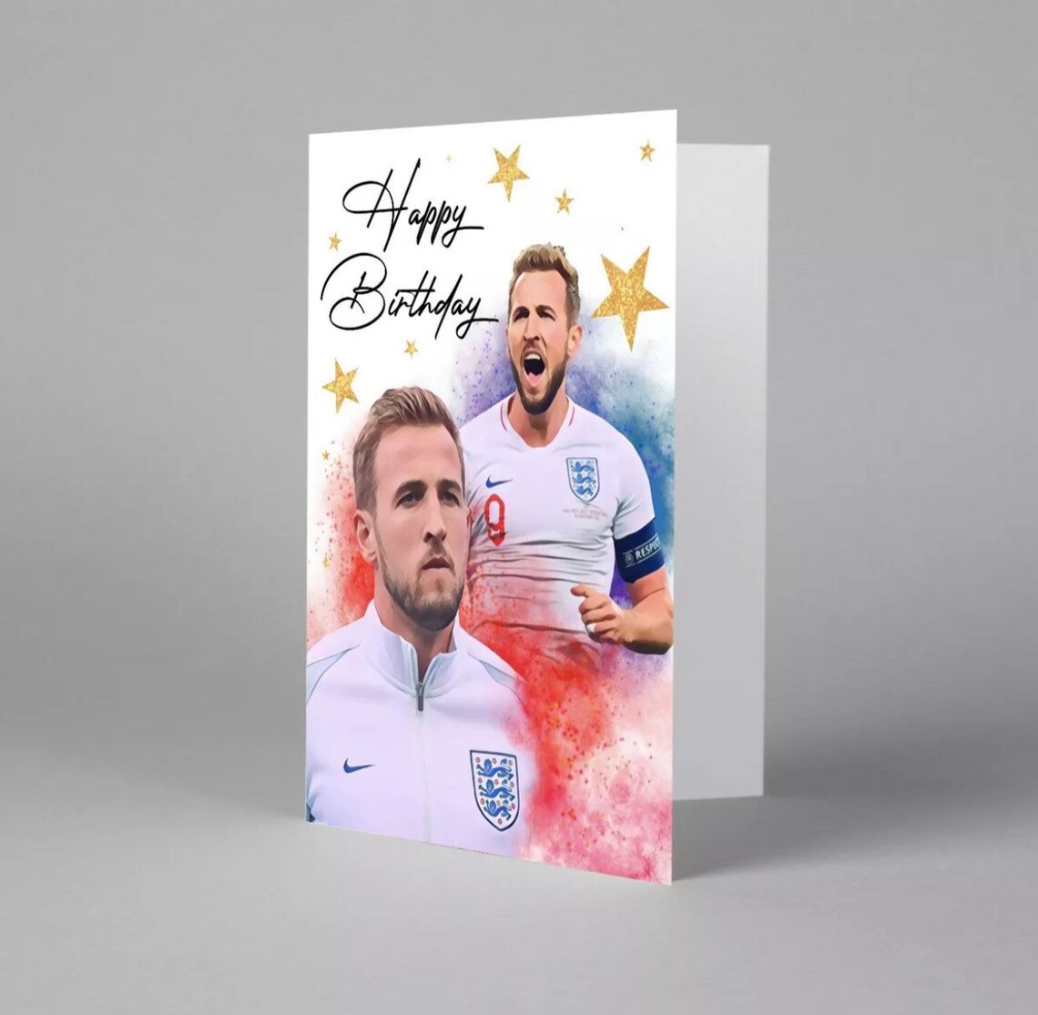 Harry Kane Birthday Card Harry Kane Art Print Poster England - Etsy