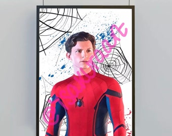 Spider Man Poster Etsy Uk