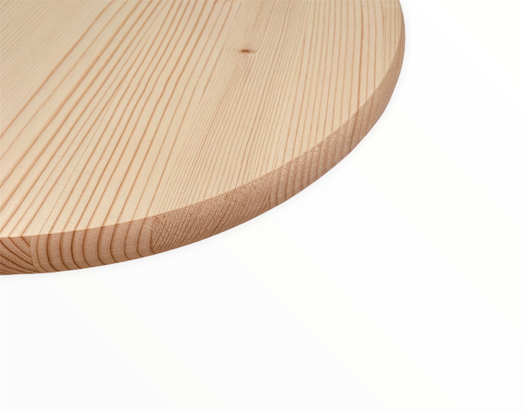 Unfinished Round Wood 36 Inches X 1 Inches Thickness Table Top, Stool ...