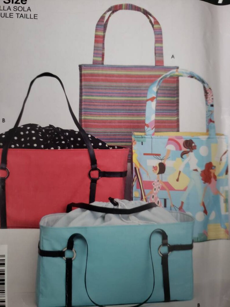 Vintage Soul Fabric! It's Simplicity Easy Pattern*simplicity 4909 Tote ...