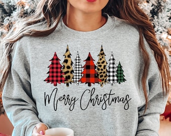Leopard Christmas Trees Shirt - Etsy