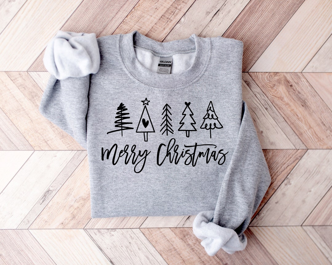 Christmas Trees Shirt, Christmas Shirts for Women, Christmas Tee ...
