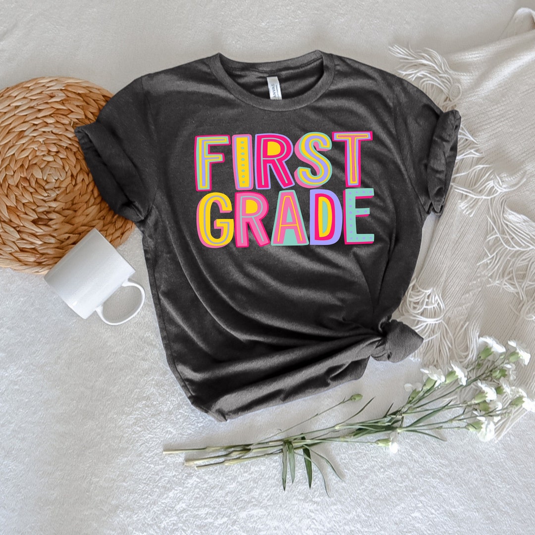 Hello First Grade Shirt, Back to School Shirt, Hello First Grade ...