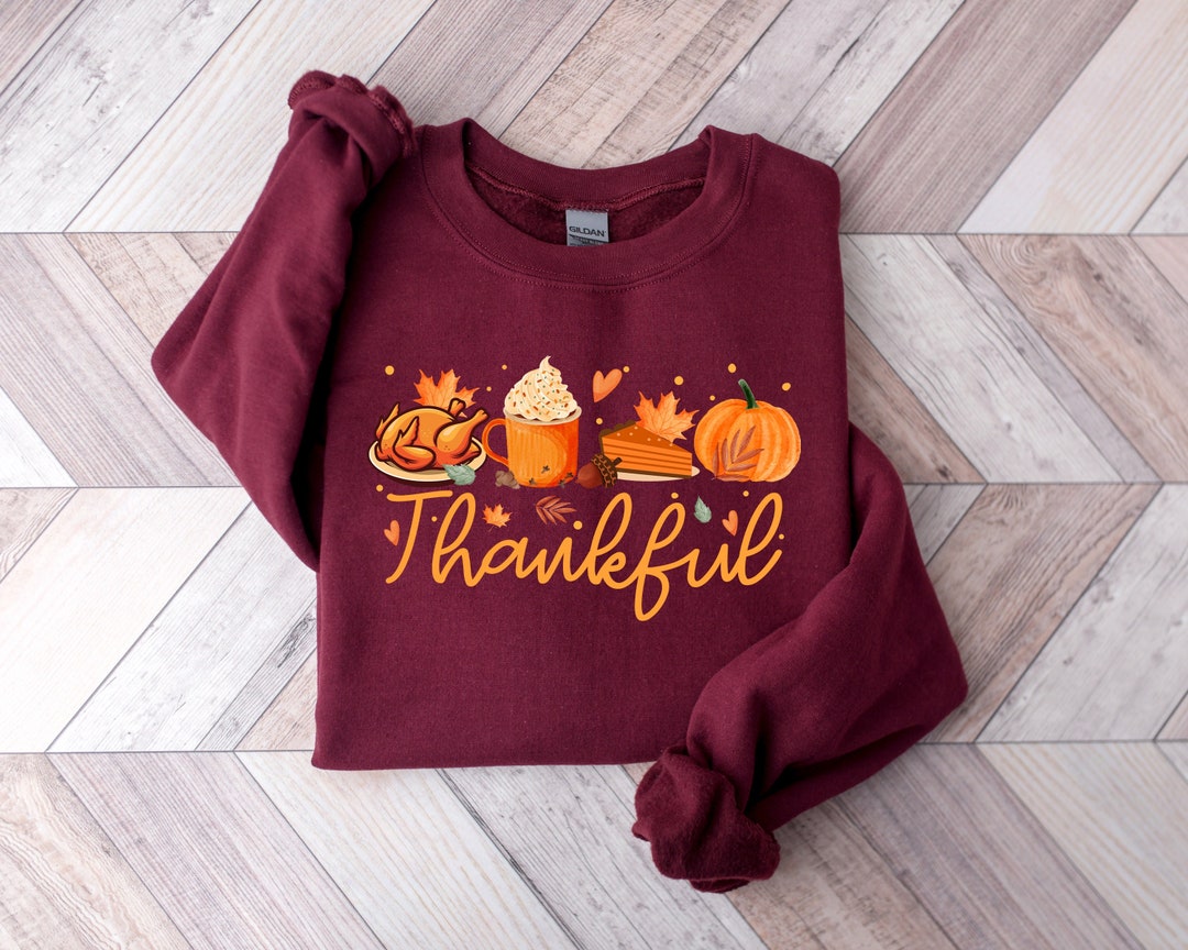 Thankful Shirt | Thanksgiving Shirt,happy Thanksgiving Shirt ...