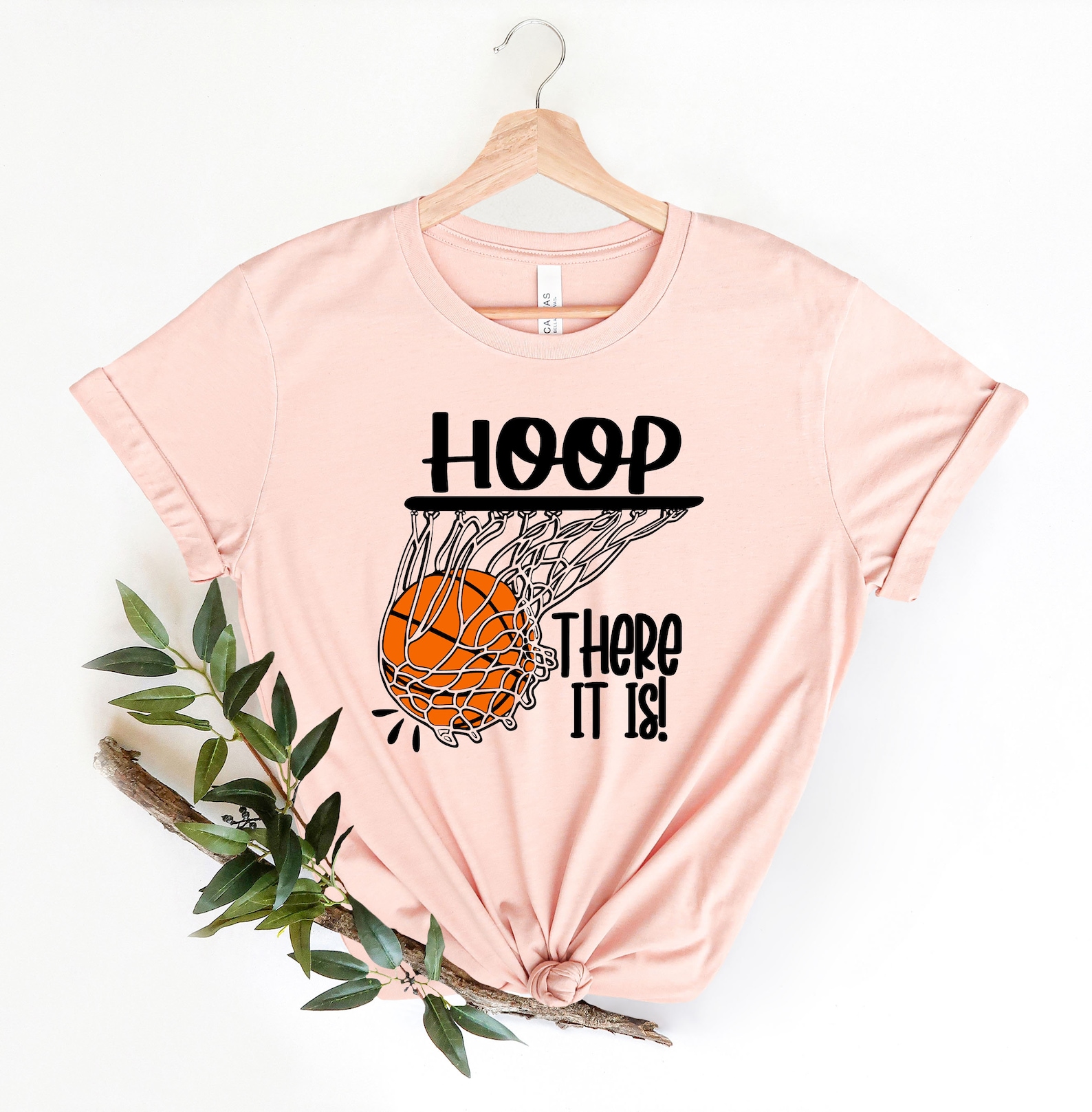 Hoop There It is Basketball Shirt,basketball Fan Shirt, Basketball ...