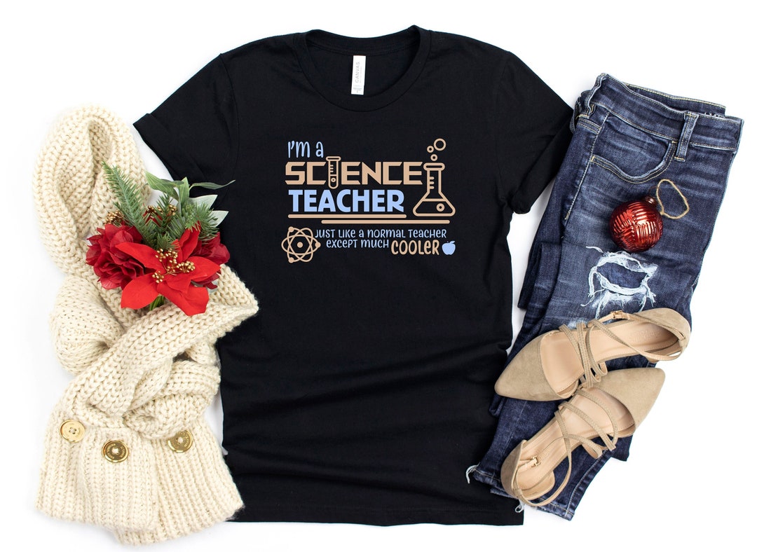 Cool Science Teacher Shirt, School Teacher Spirit Shirt, Gift for ...