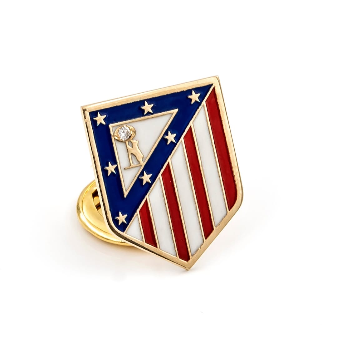 Pin Atlético Madrid de Oro, Insignia Equipo de Fútbol, Escudo Atlético ...