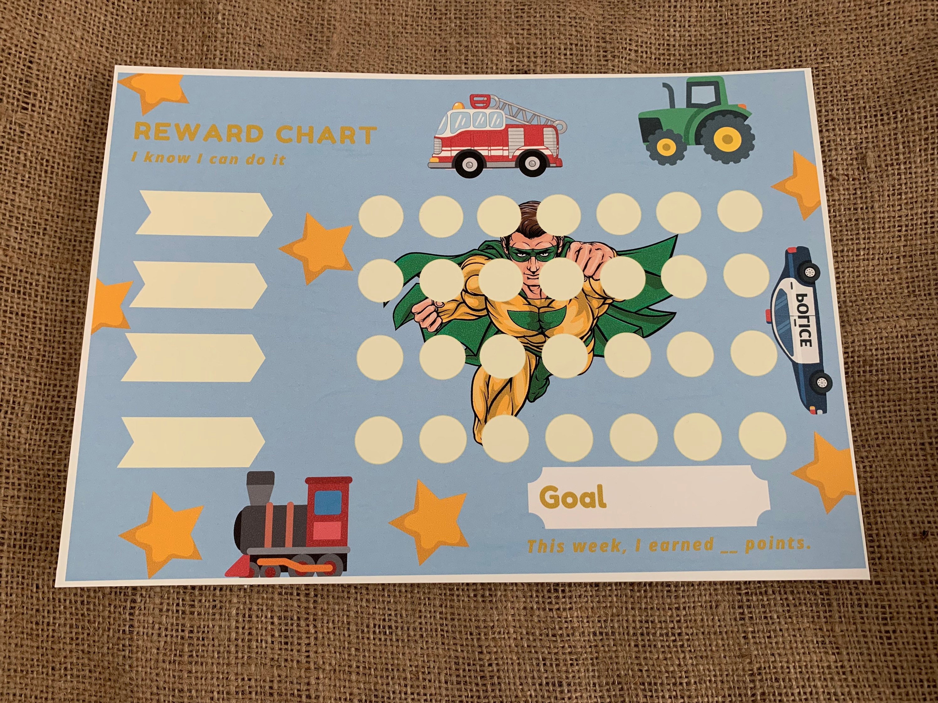 Pink Printable Kids Reward Chart Behaviour Chart Chore - Etsy UK
